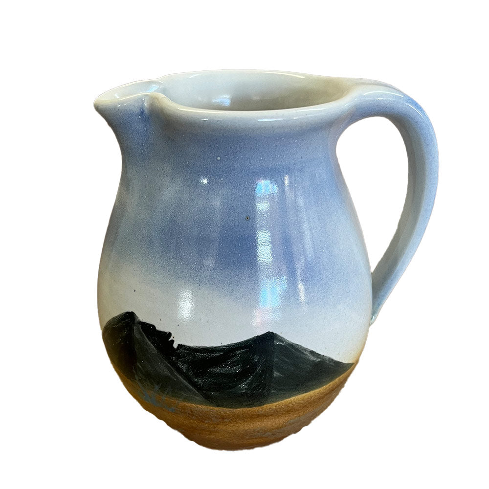 Cuillin Scenes Curvy Water Jug – Uig Pottery
