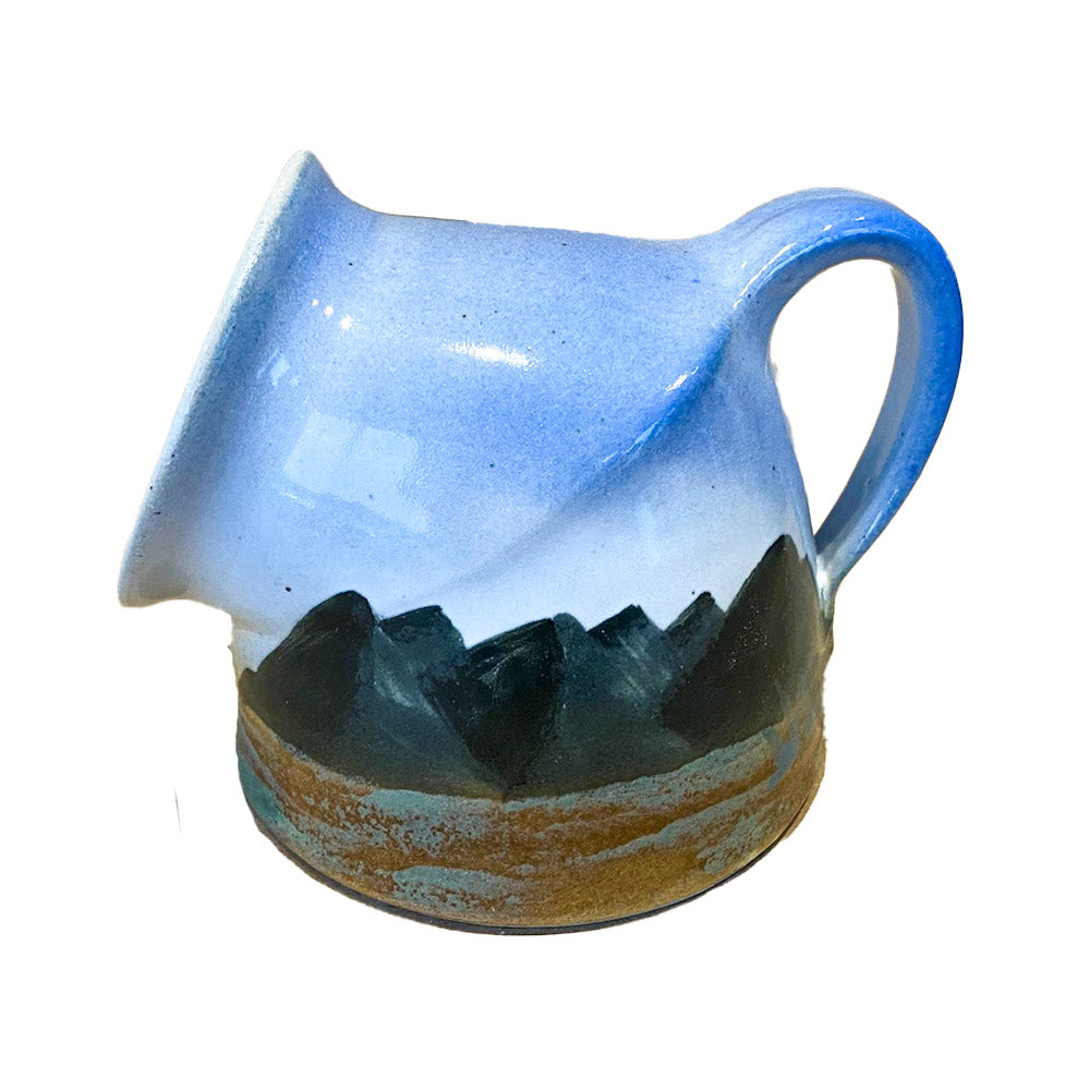 Cuillin Scenes Salt Pig – Uig Pottery