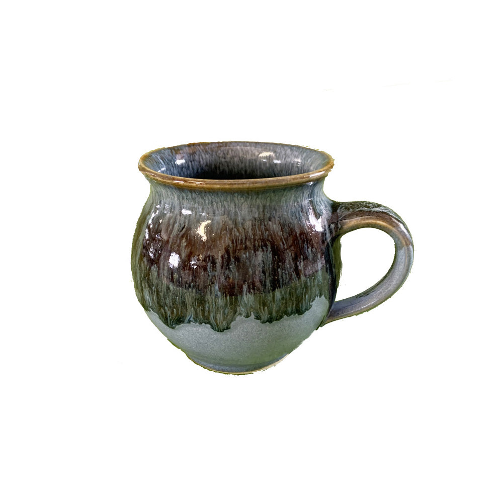 Uig Blue Curvy Mug / Tankard – Uig Pottery