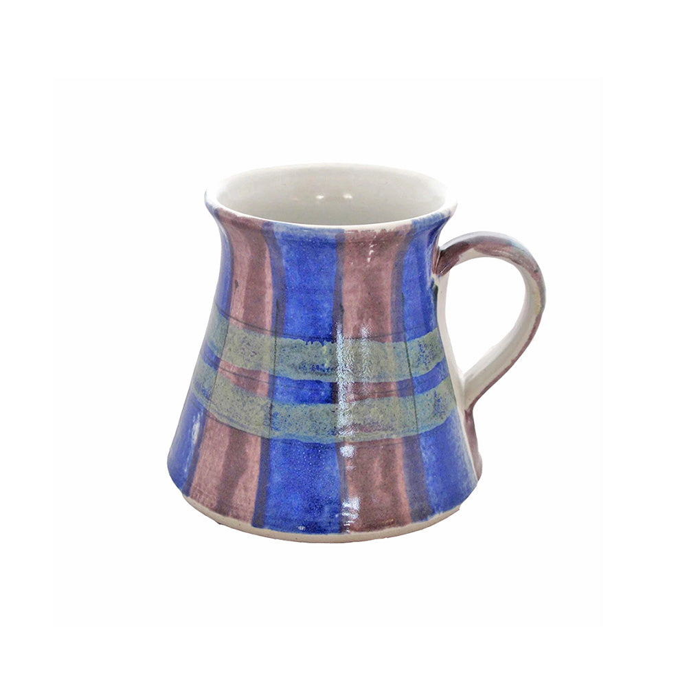 Tartan Straight Mug / Tankard – Uig Pottery